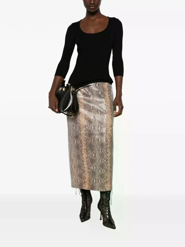 Dolce & Gabbana 2000s Ribbed-knit Sweater