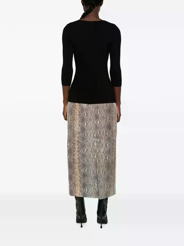 Dolce & Gabbana 2000s Ribbed-knit Sweater