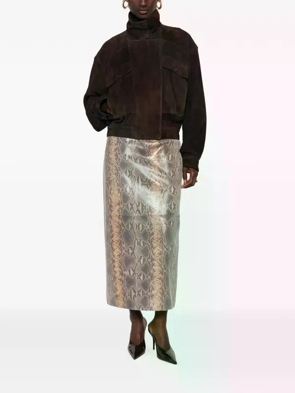 Nour Hammour Quincy Suede Jacket