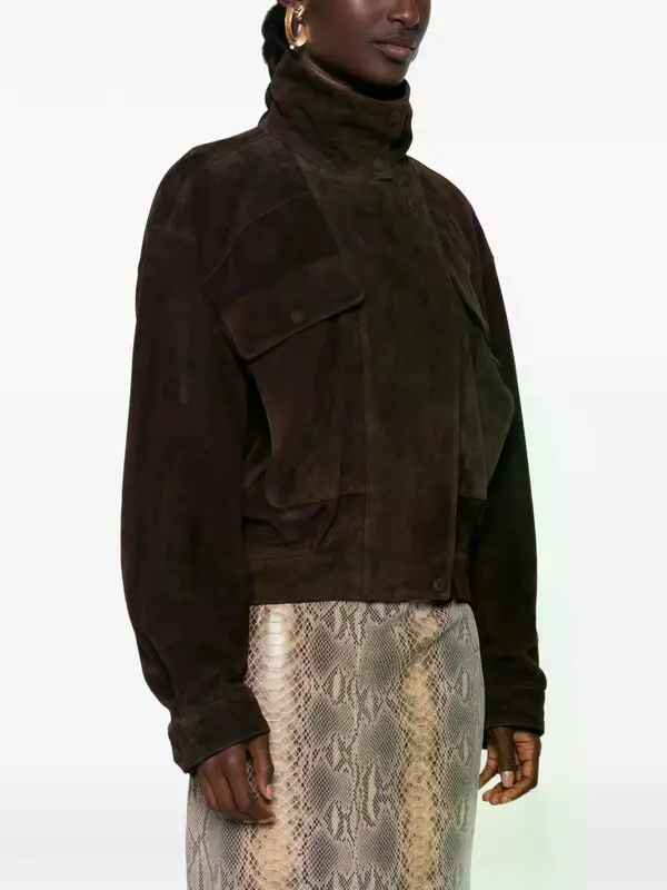 Nour Hammour Quincy Suede Jacket