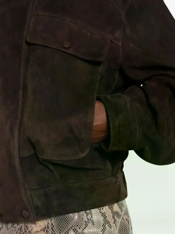 Nour Hammour Quincy Suede Jacket