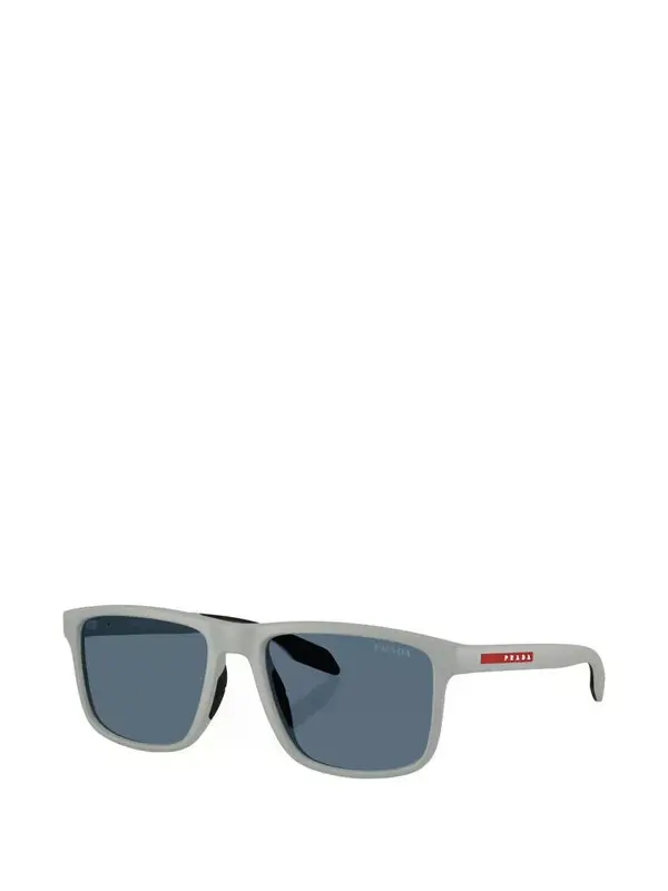 Prada Rectangle-frame Sunglasses - Grey