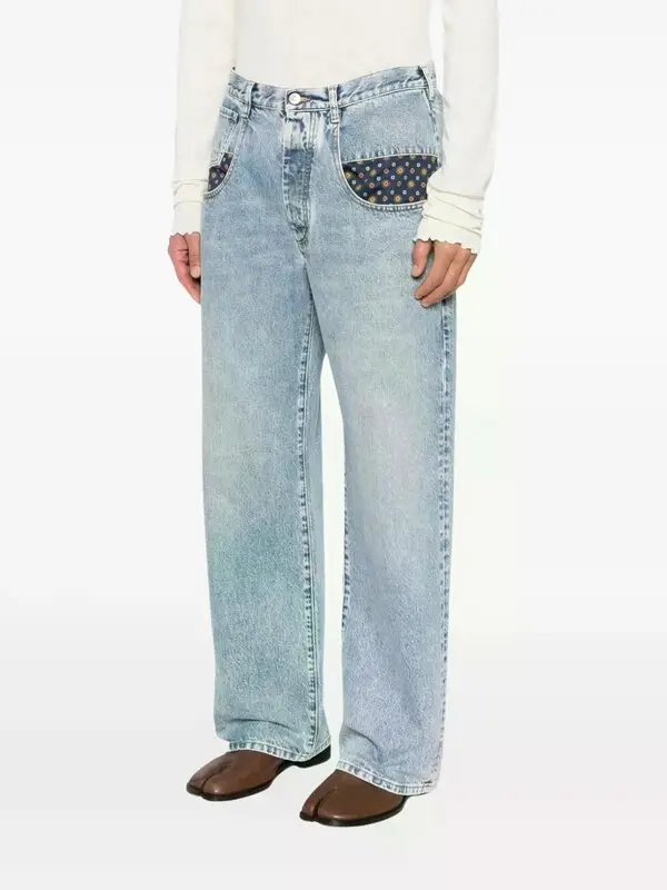 MAISON MARGIELA Bleached Denim Jeans