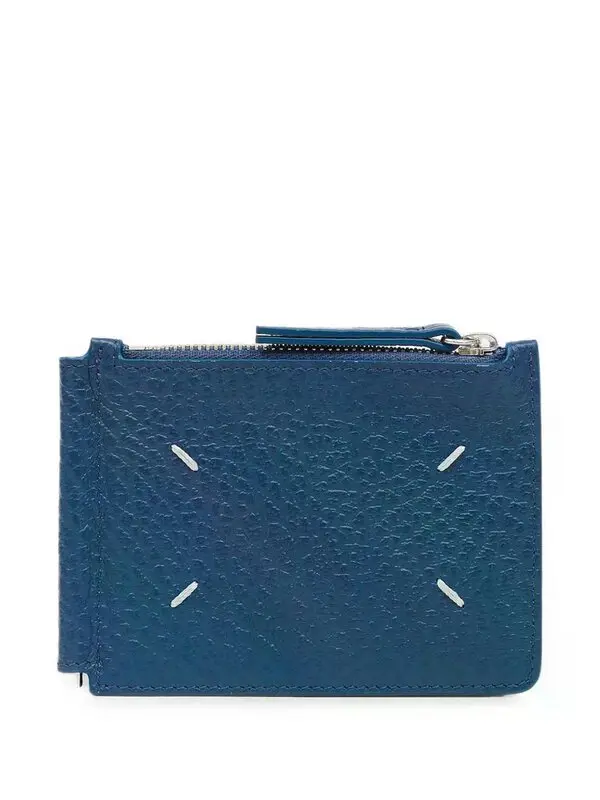 MAISON MARGIELA Wallet Slim 2-pincer - Blue
