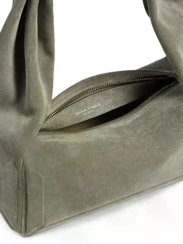 MAISON MARGIELA Small Box East West Suede Tote Bag