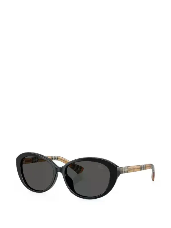 Burberry Check Rectangle-frame Sunglasses