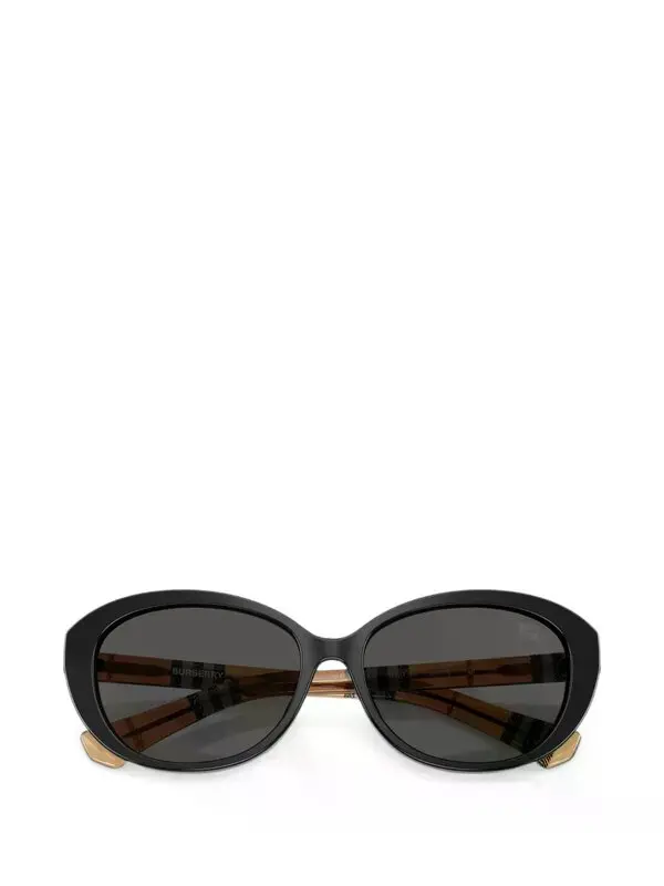 Burberry Check Rectangle-frame Sunglasses