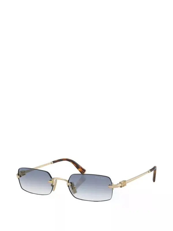 Miu Miu Rectangle-frame Sunglasses