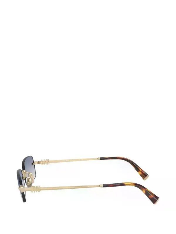 Miu Miu Rectangle-frame Sunglasses