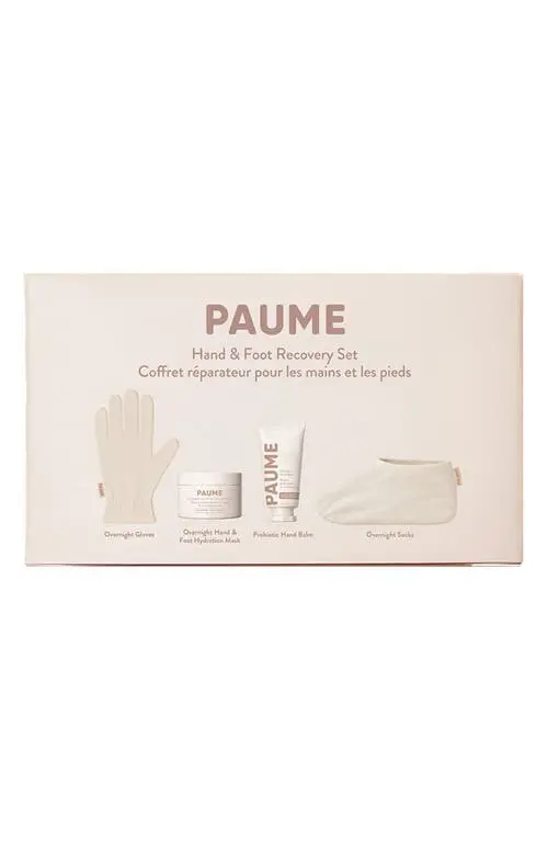 PAUME Hand & Foot Recovery 4-piece Set $56 Value