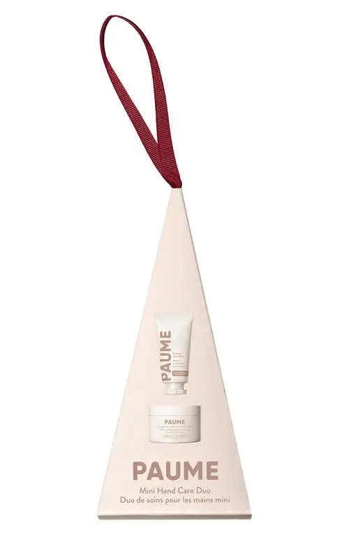 PAUME Mini Hand Care Duo Ornament Set $26 Value - No Color