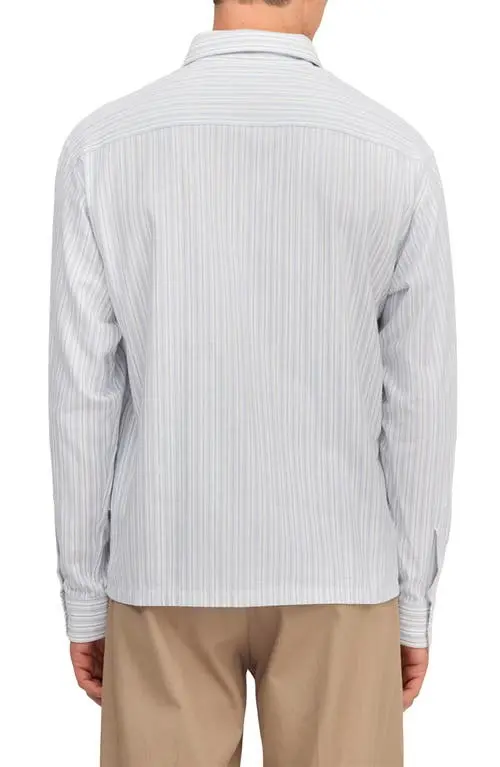 Nn07 Deon Striped Organic Cotton Shirt