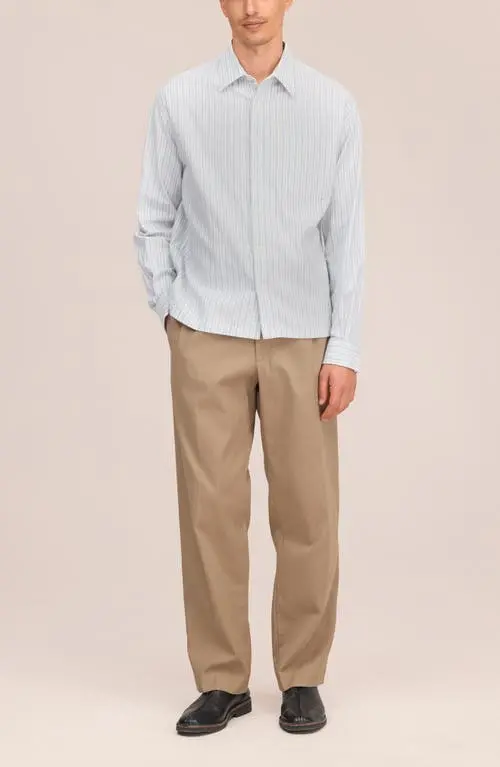 Nn07 Deon Striped Organic Cotton Shirt