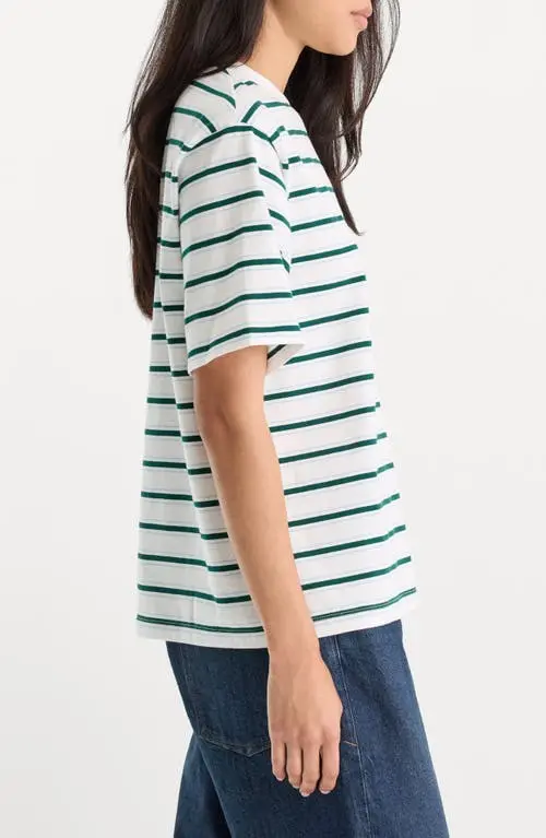 Good American Bodega Striped T-shirt