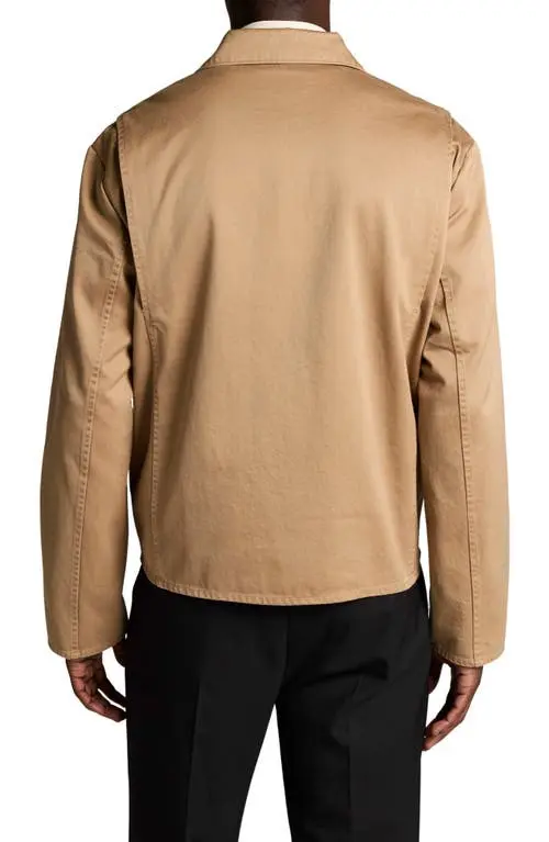 Vince Brushed Twill Field Jacket - Carmelo