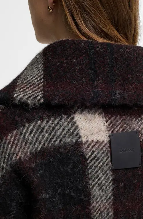 Barbour Carville Plaid Knitted Jacket