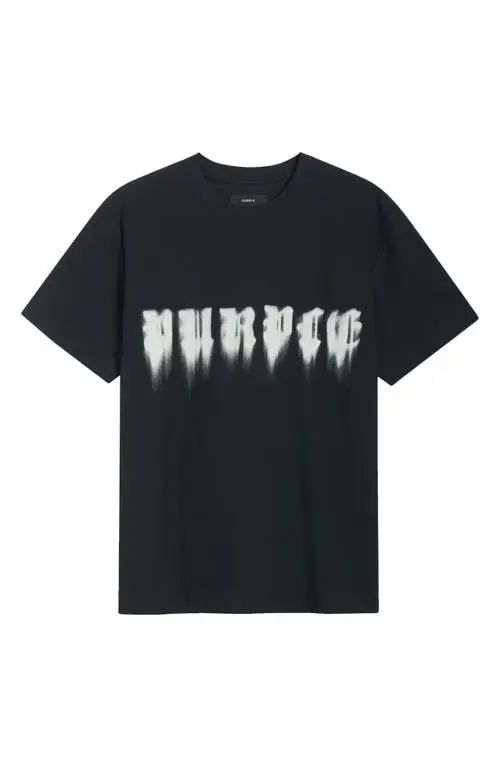 PURPLE BRAND Textured Jersey Ss Tee