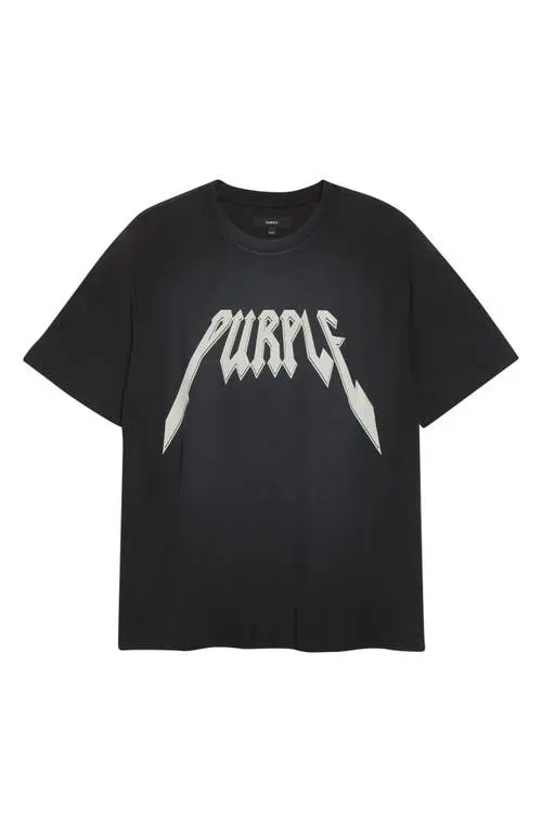 PURPLE BRAND Textured Jersey Ss Tee