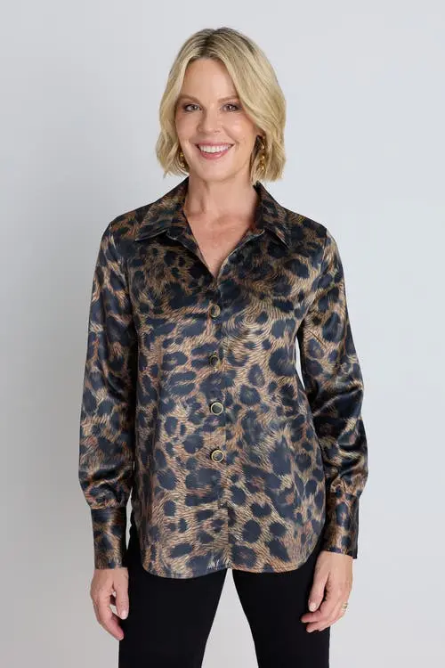 THE NOLI SHOP Brooke Silk Blouse
