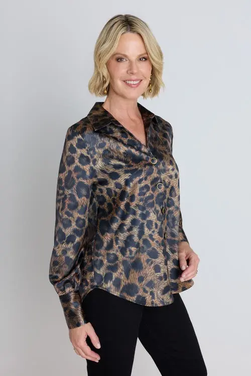 THE NOLI SHOP Brooke Silk Blouse