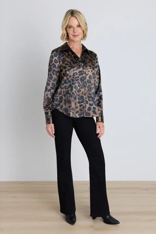 THE NOLI SHOP Brooke Silk Blouse