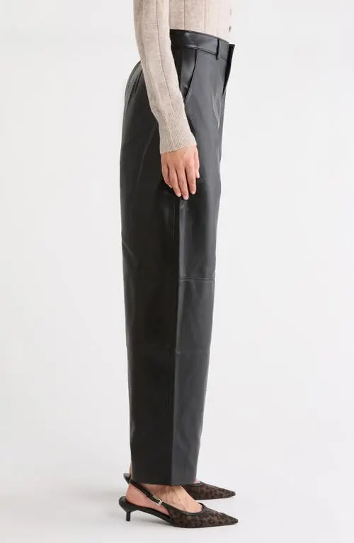 WAYF Orlena Faux Leather Pants