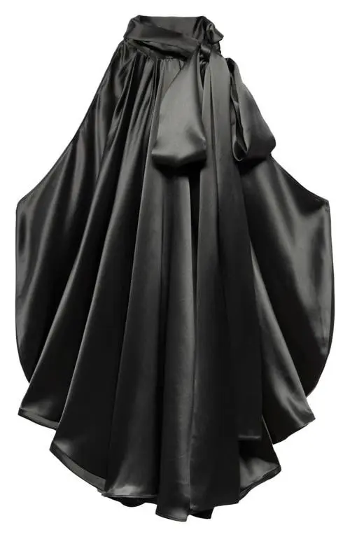 7 For All Mankind Petal Satin Minidress