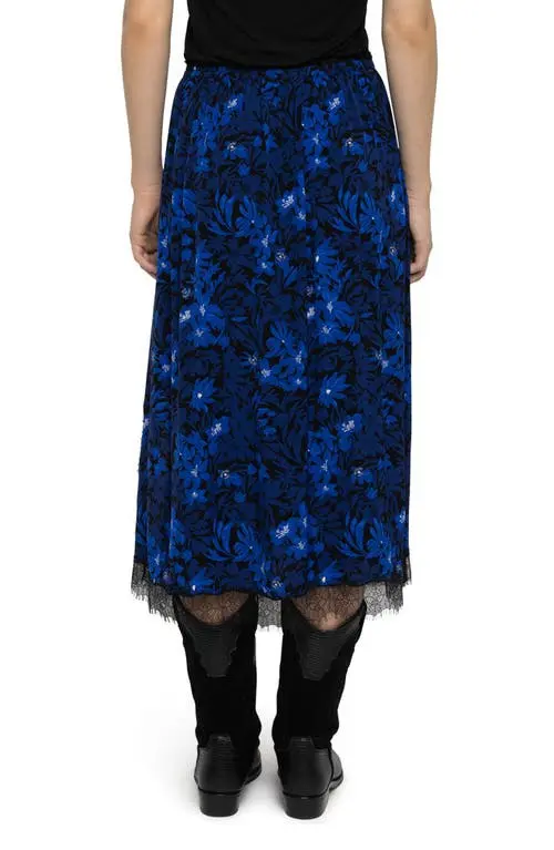 Zadig&Voltaire Jarvis Lace Trim Maxi Skirt