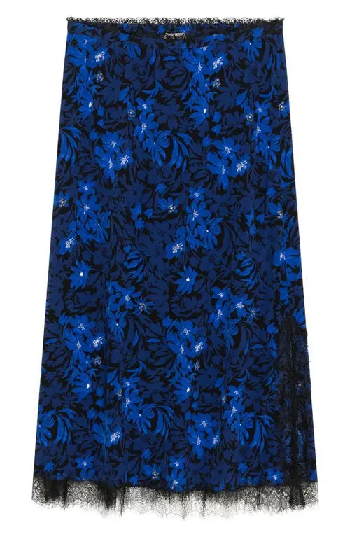 Zadig&Voltaire Jarvis Lace Trim Maxi Skirt