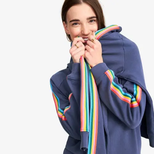 PRIMARY Fit 24/7 Sweatshirt With Rainbow Trim