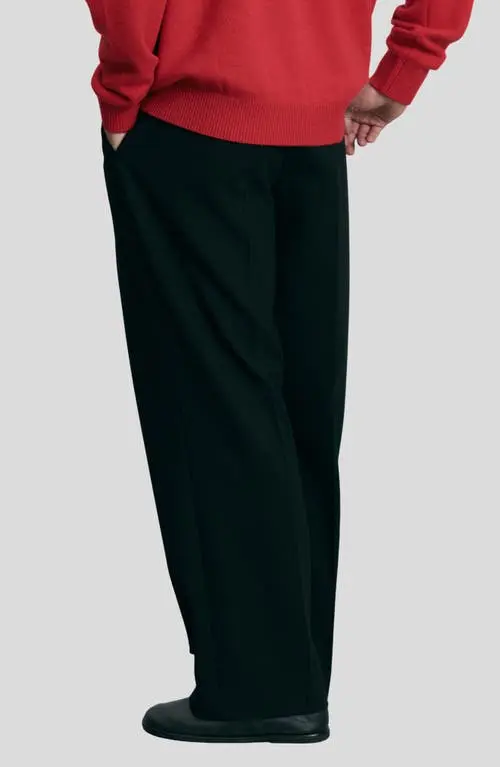 DUNST Double Pleated Wide Leg Slacks