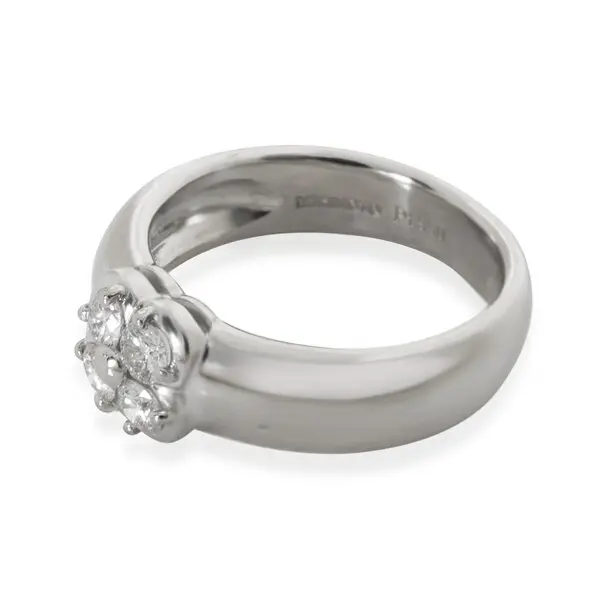 Mikimoto Diamond Vintage Clover Ring