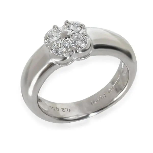 Mikimoto Diamond Vintage Clover Ring
