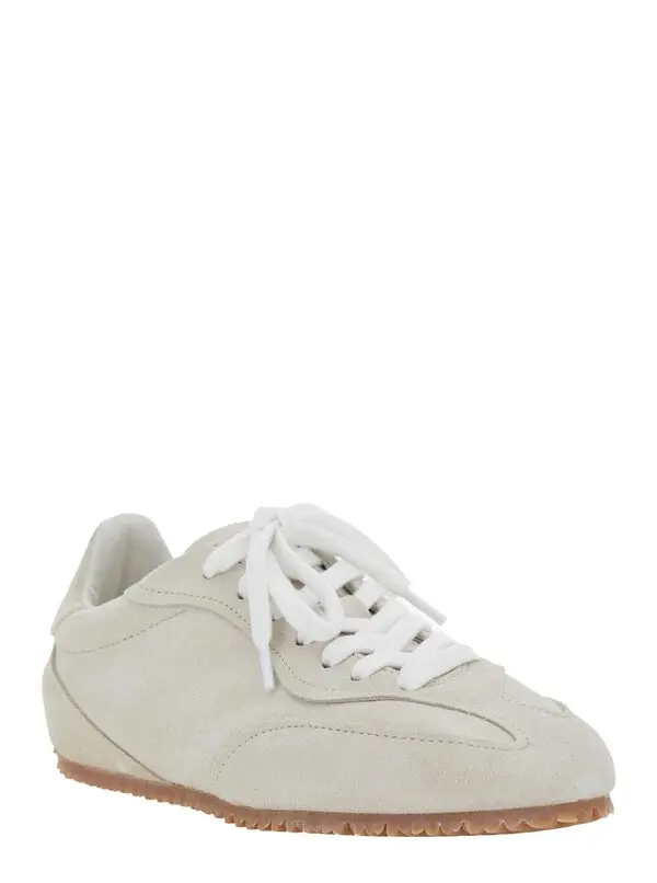 Axel Arigato Daze Runner' Beige Sneaker With Logo On The Tongue And Grooved Sole In Suede - Multicolor