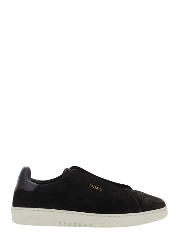 Axel Arigato Dice Laceless Sneaker With Rubber Sole And Leather Upper Brown