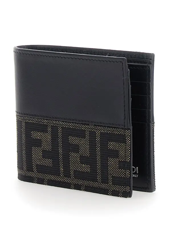 Fendi Ff Canvas + Pelle