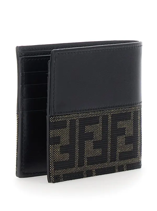 Fendi Ff Canvas + Pelle