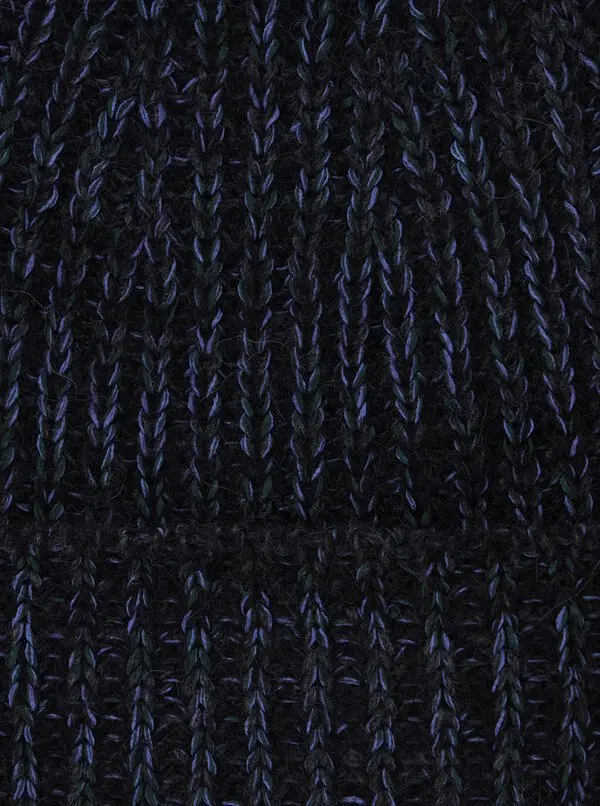Missoni Beanie With Knit And Wool, Blue