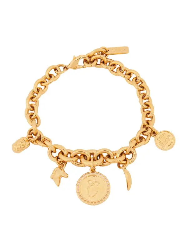 Chloé Metal Charms Bracelet For - Multicolor