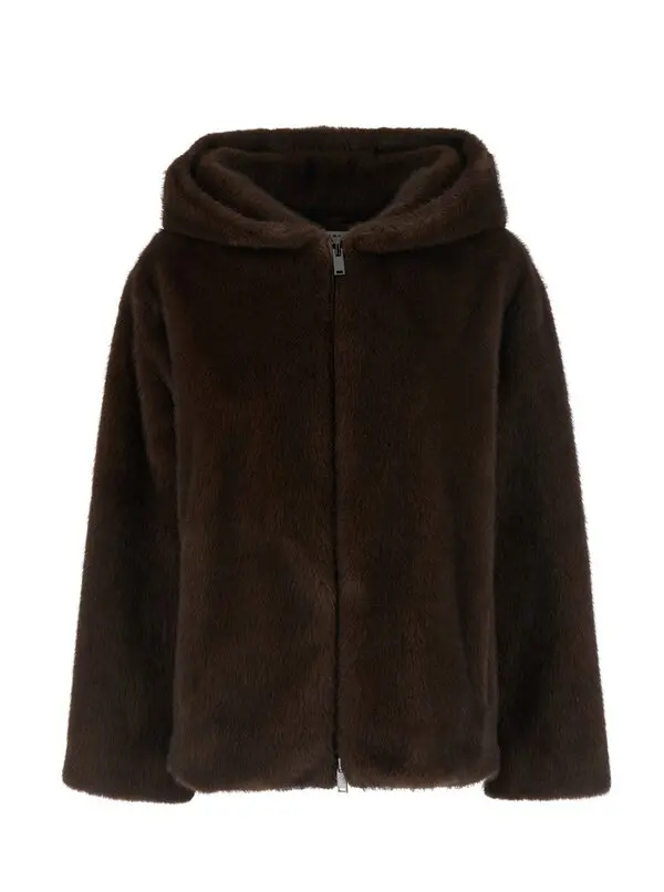 P.a.r.o.s.h Jacket In Tech Fabric With Front Closure And Pockets