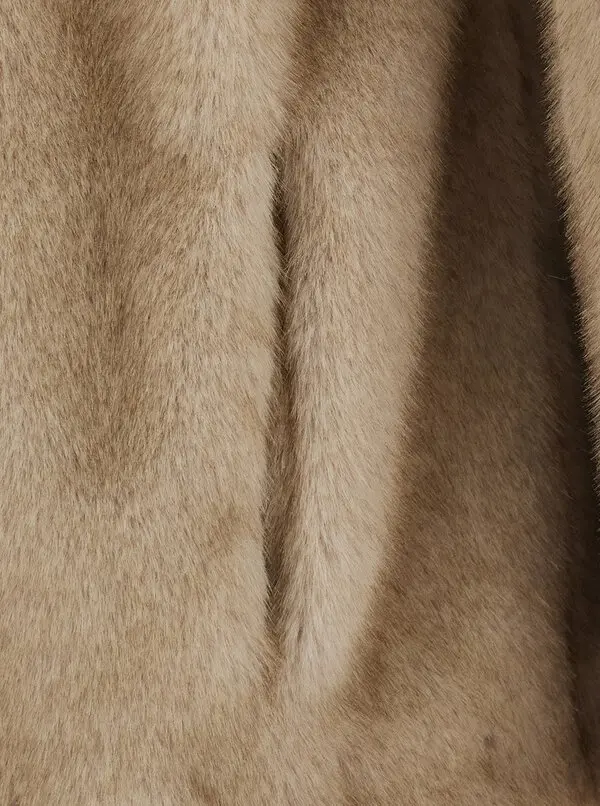 P.a.r.o.s.h Beige Jacket With Front Closure And Long Sleeves In Fabric. Color Beige. Women