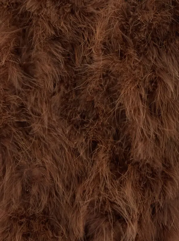 YVES SALOMON Beige Short Shearling Jacket With Round Collar And Three-quarter Sleeves In Fur For - Cream