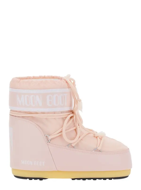 Moon Boot Icon Low Nylon Ankle Boots With Tech Fabric And Color For
