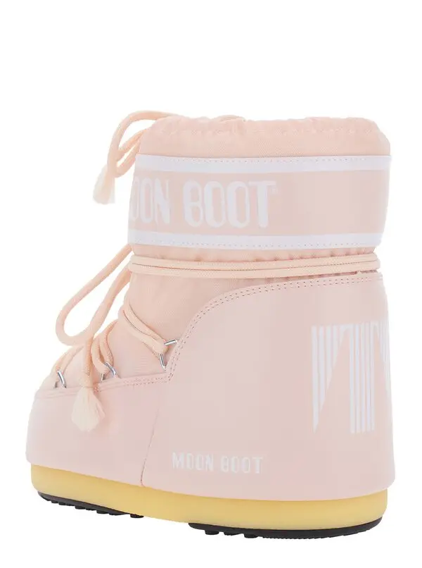 Moon Boot Icon Low Nylon Ankle Boots With Tech Fabric And Color For