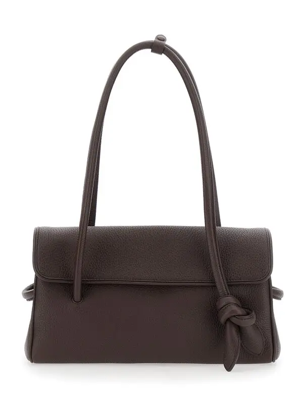 Jacquemus Shoulder Bag 'le Turismo Long' With Leather Details - Brown