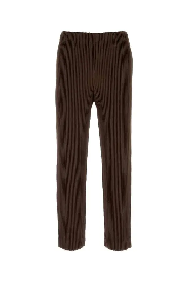 Issey Miyake Chocolate Polyester Pant