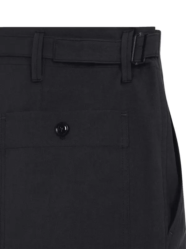 LEMAIRE Pants With Button Closure