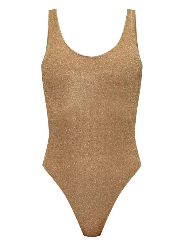 Oseree Lumière Sporty Swimsuit - Silver