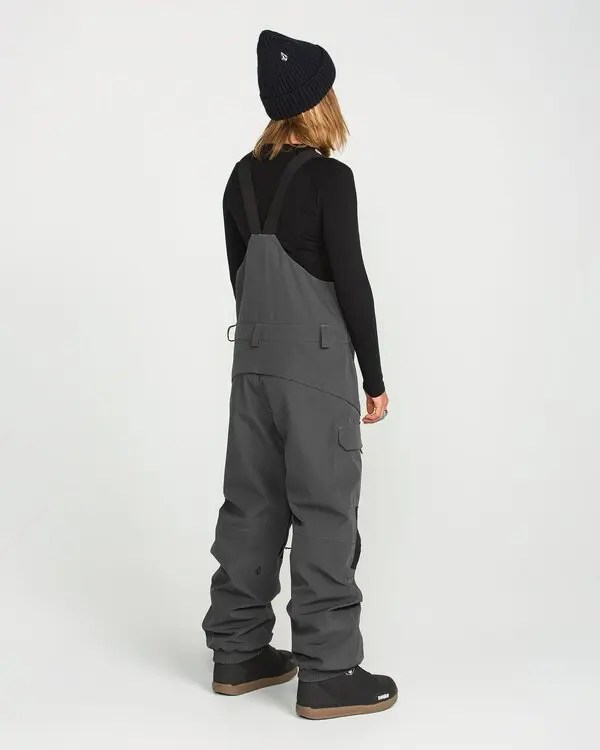 Volcom Creston 3d Stretch Bib - Dark Grey
