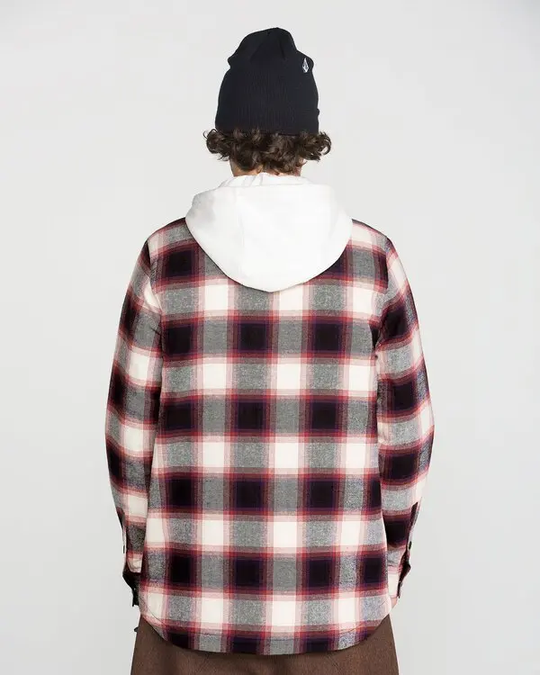 Volcom Enson Insulated Riding Flannel - Blue